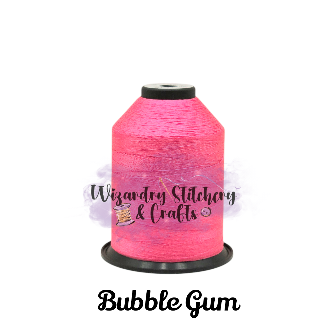 Tex 35 - Bonded Polyester Sewing String - Solid - Bubble Gum — Wizardry ...