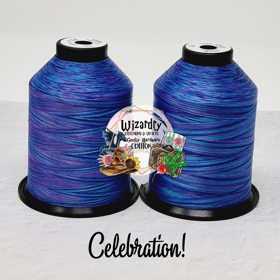 Tex 35 - Bonded Polyester Sewing String - Variegated - Celebration ...