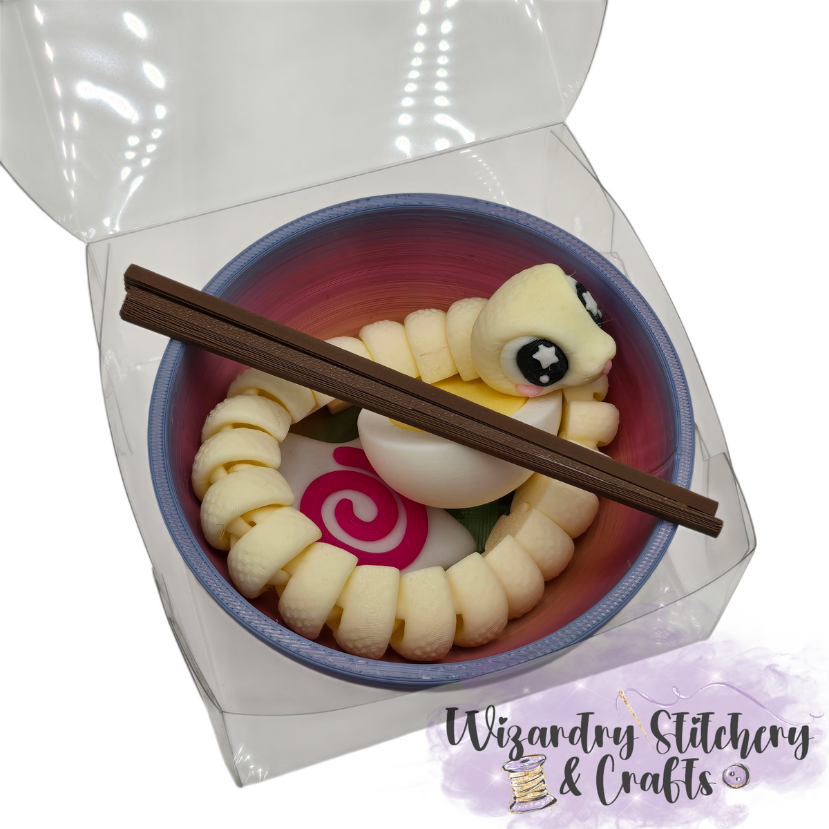 Danger Noodle (Snake) Ramen #1 — Wizardry Stitchery & Crafts, LLC