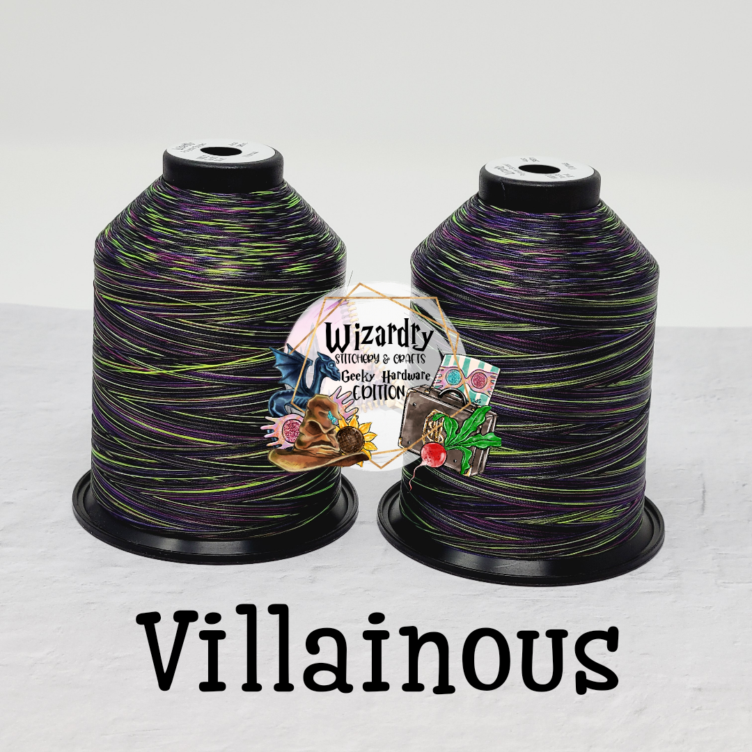 Tex 35 - Bonded Polyester Sewing String - Variegated - Villainous ...