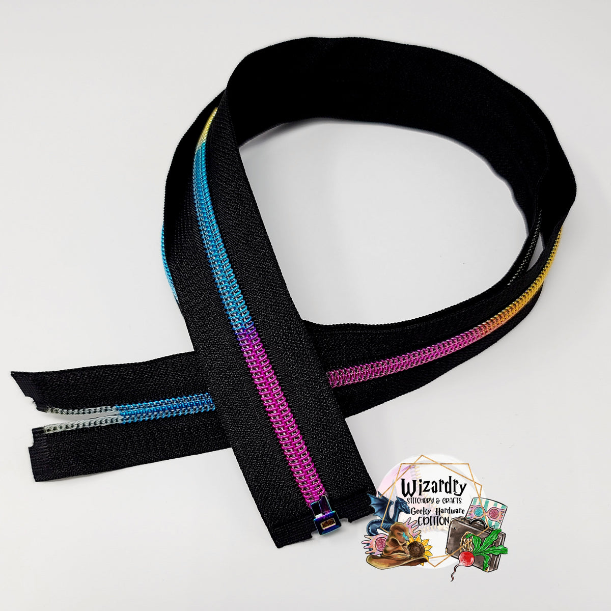 Nylon #5 Separating Zippers (36") without Zipper Pulls — Wizardry ...