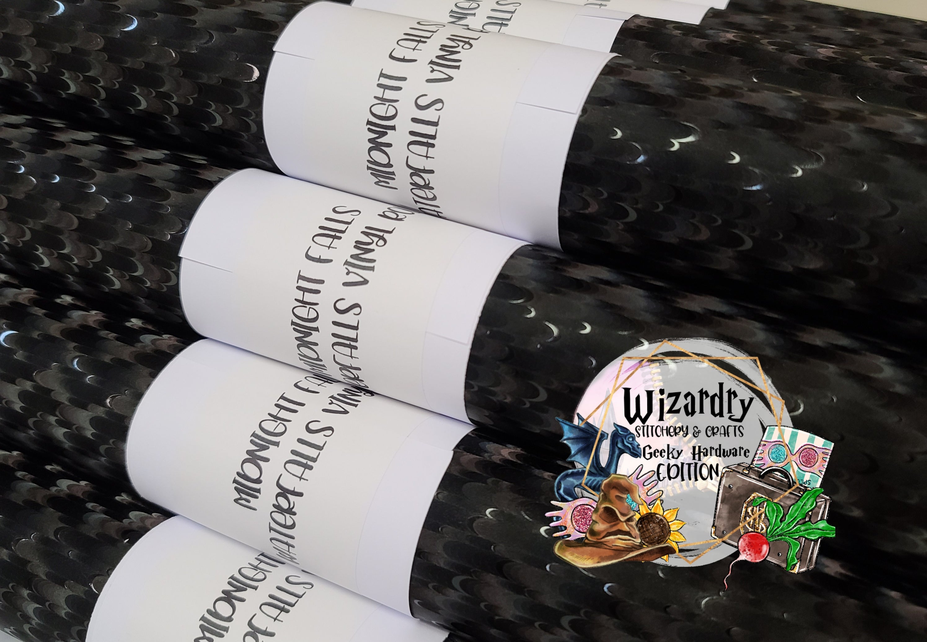 Waterfalls Vinyl Roll 18"x54" — Wizardry Stitchery & Crafts, LLC