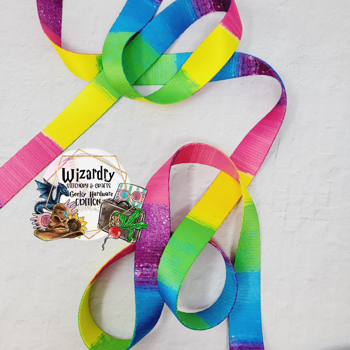 Rainbow Coordinate Webbing — Wizardry Stitchery & Crafts, LLC