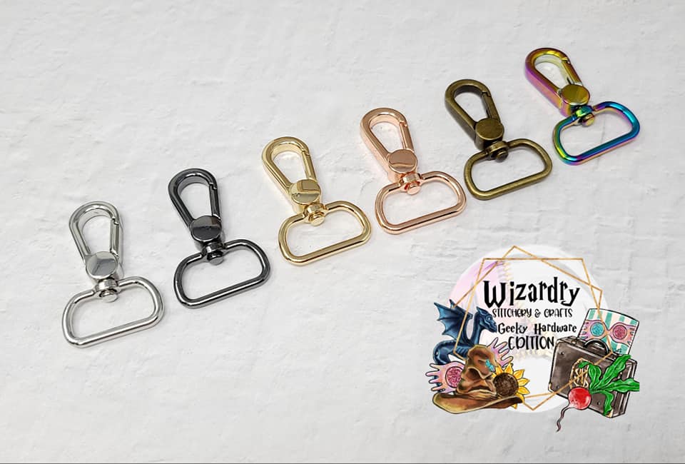 1" "Portal" Push Gate Clasp (Single) — Wizardry Stitchery & Crafts, LLC
